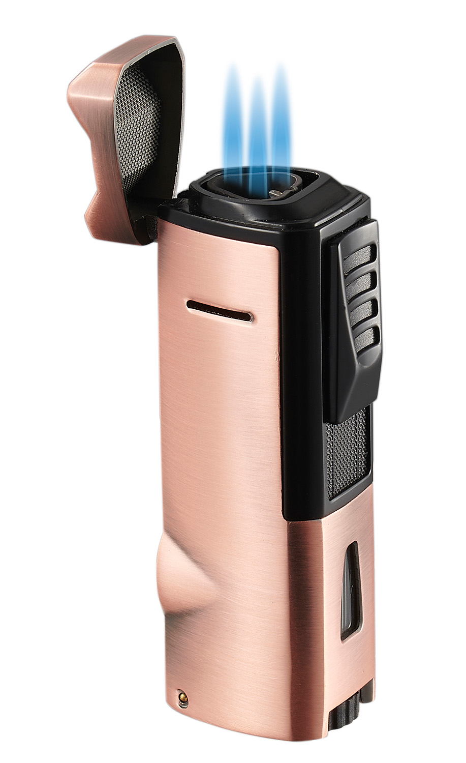 Visol Colonel Triple Flame Torch Lighter - Bronze