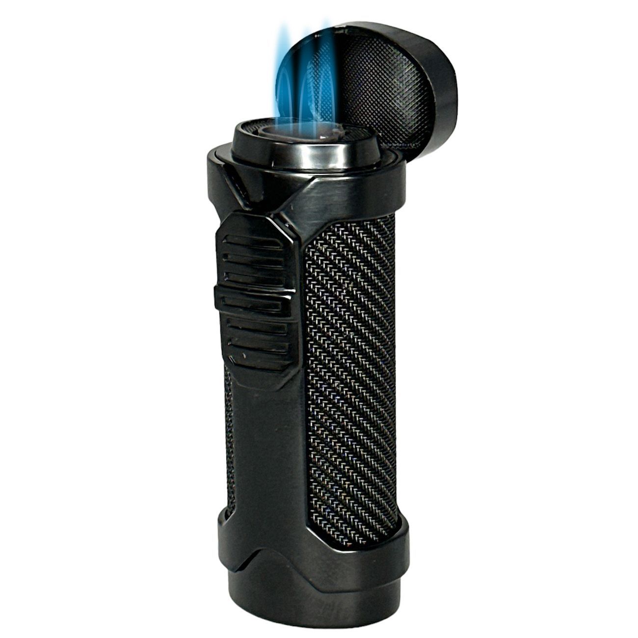 Visol Marlin Triple Flame Torch Lighter - Black