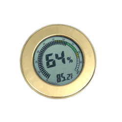 Analog and Digital Hygrometers for Cigar Humidors