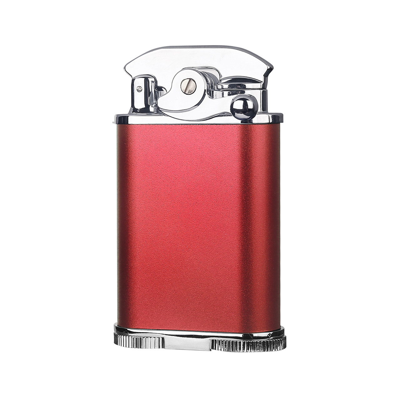 Visol Retro Triple Flame Cigar Lighter - Red & Chrome