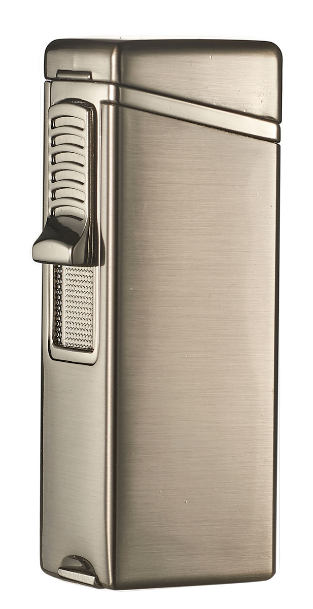 Visol Ridge Blue Single Flame Torch Lighter with Cigar Rest
