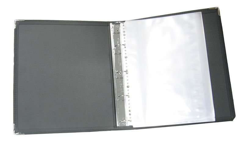 Acesonic Deluxe Karaoke Song Book with 100 Sheet Protectors