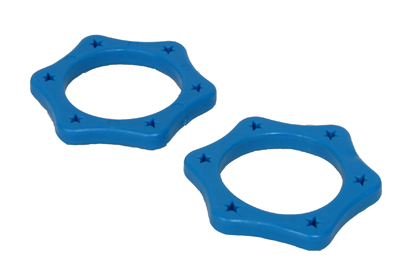 Acesonic Wireless Microphone Rings - Blue (Pair)
