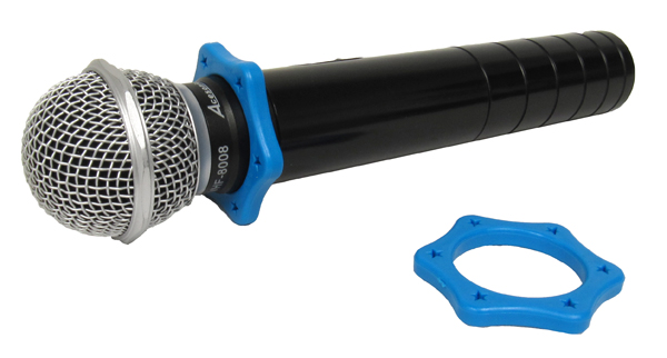 Acesonic Wireless Microphone Rings - Red (Pair)