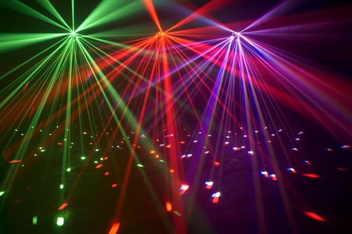 American DJ Quad Phase Lighting Effect