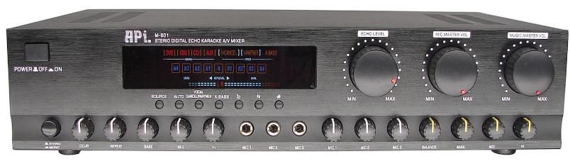 API M-601 Pro Audio/Video Karaoke Mixer