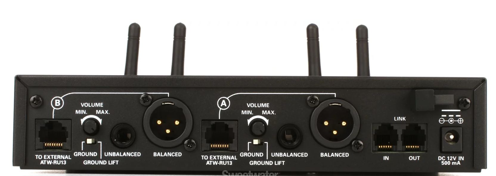 Audio-Technica ATW-1322 System 10 PRO Rack-Mount Digital Dual Handheld ...