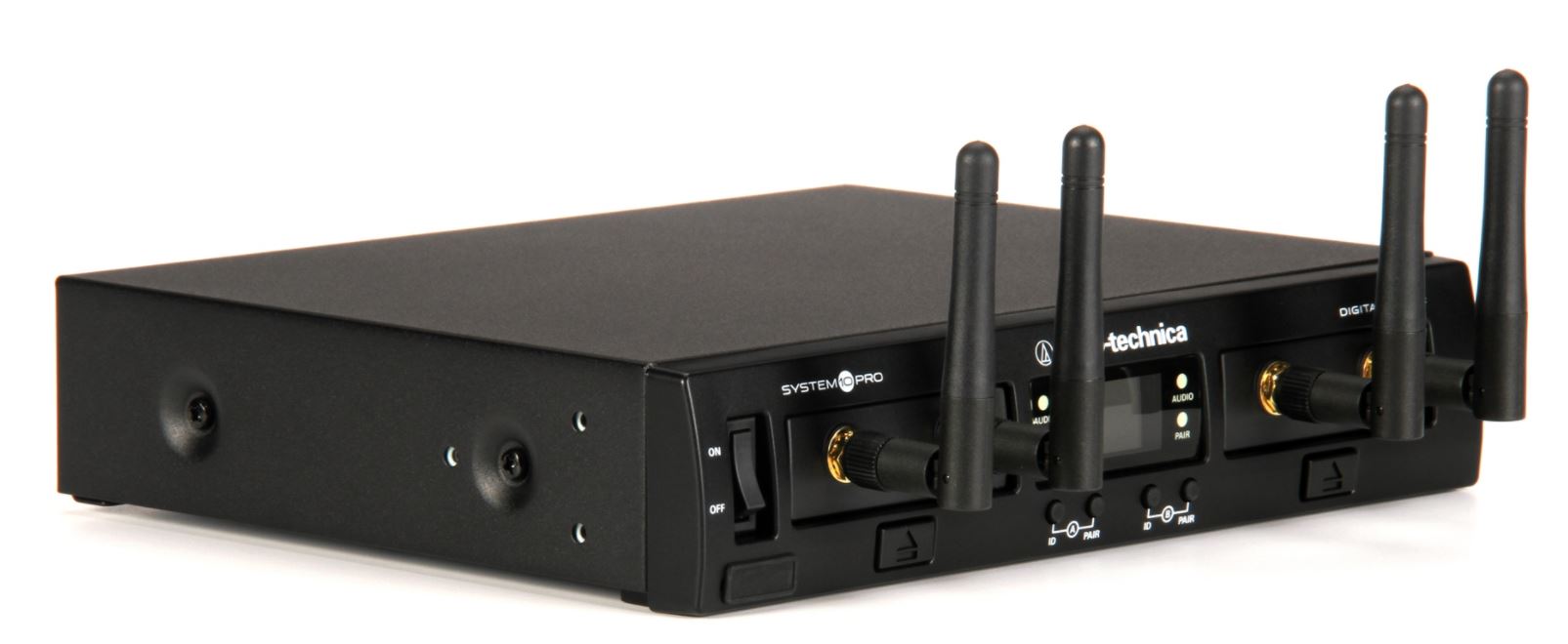 Audio-Technica ATW-1322 System 10 PRO Rack-Mount Digital Dual Handheld ...
