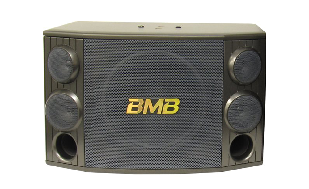 BMB Pro 600W Mixing Amplifier and Speaker System with Dual UHF Mics