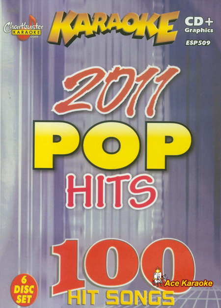 Chartbuster CDG Essential Plus ESP509 - 2011 Pop Hits