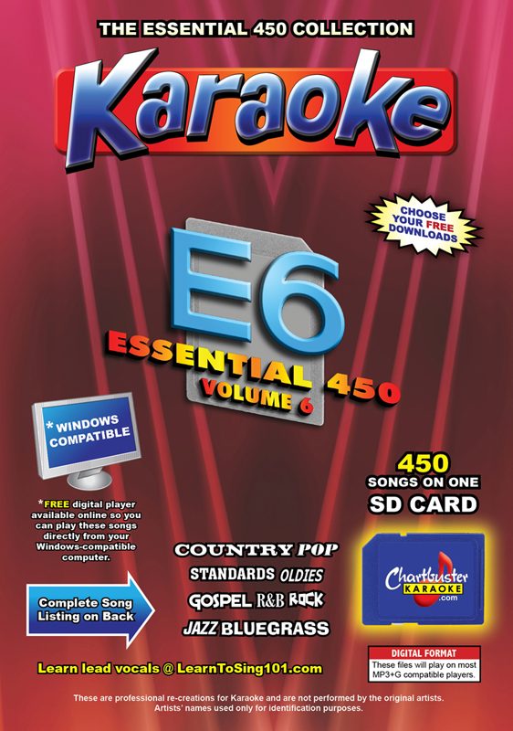 Chartbuster Essential 450 Vol. 6 - 450 MP3G SD Card