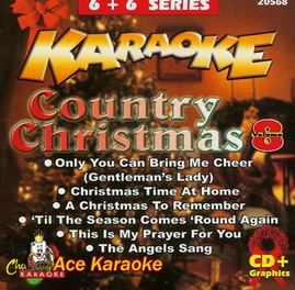 Chartbuster Karaoke 6X6 CDG CB20568 - Country Christmas Vol. 8
