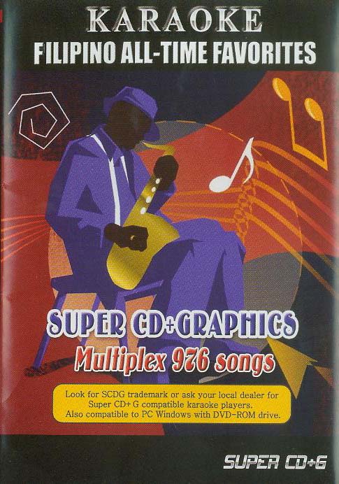 Filipino All-Time Favorites Super CD+G Graphics (SCDG) 976 Multiplex Songs