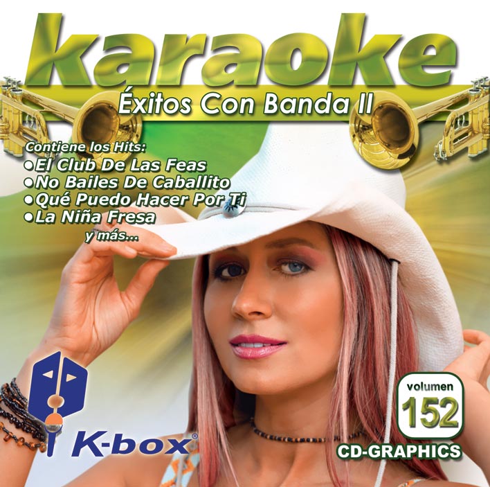 Karaoke Box KBO-152 - Exitos Con Banda II - Spanish CDG