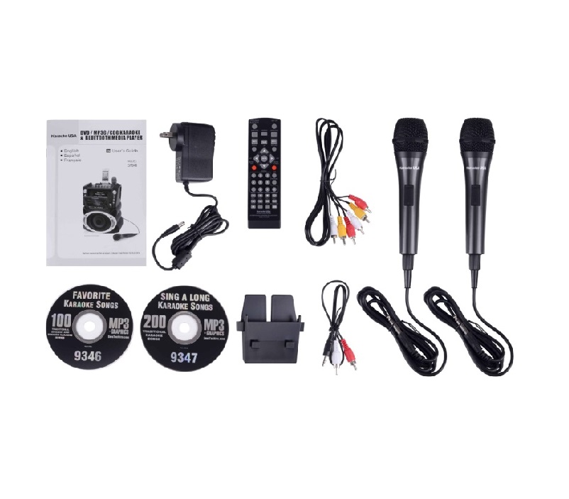 Karaoke USA GF946 DVD/CDG/MP3G/Bluetooth, Record Function and HDMI ...