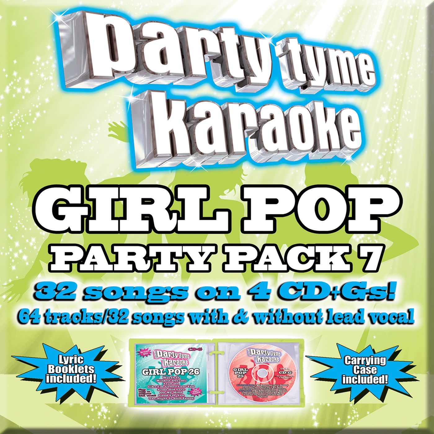 Party Tyme Karaoke CDG SYB4478 - Girl Pop Party Pack 7
