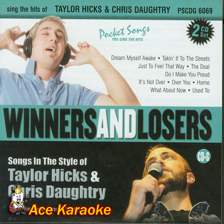 Pocket Songs Karaoke PSCDG #6069 - Taylor Hicks & Chris Daughtry CDG