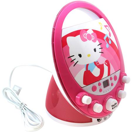 Sakar Hello Kitty CD+G Karaoke Machine with Lights