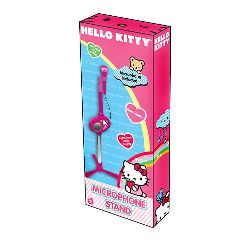 Sakar Hello Kitty Microphone Stand with Mic & Speaker