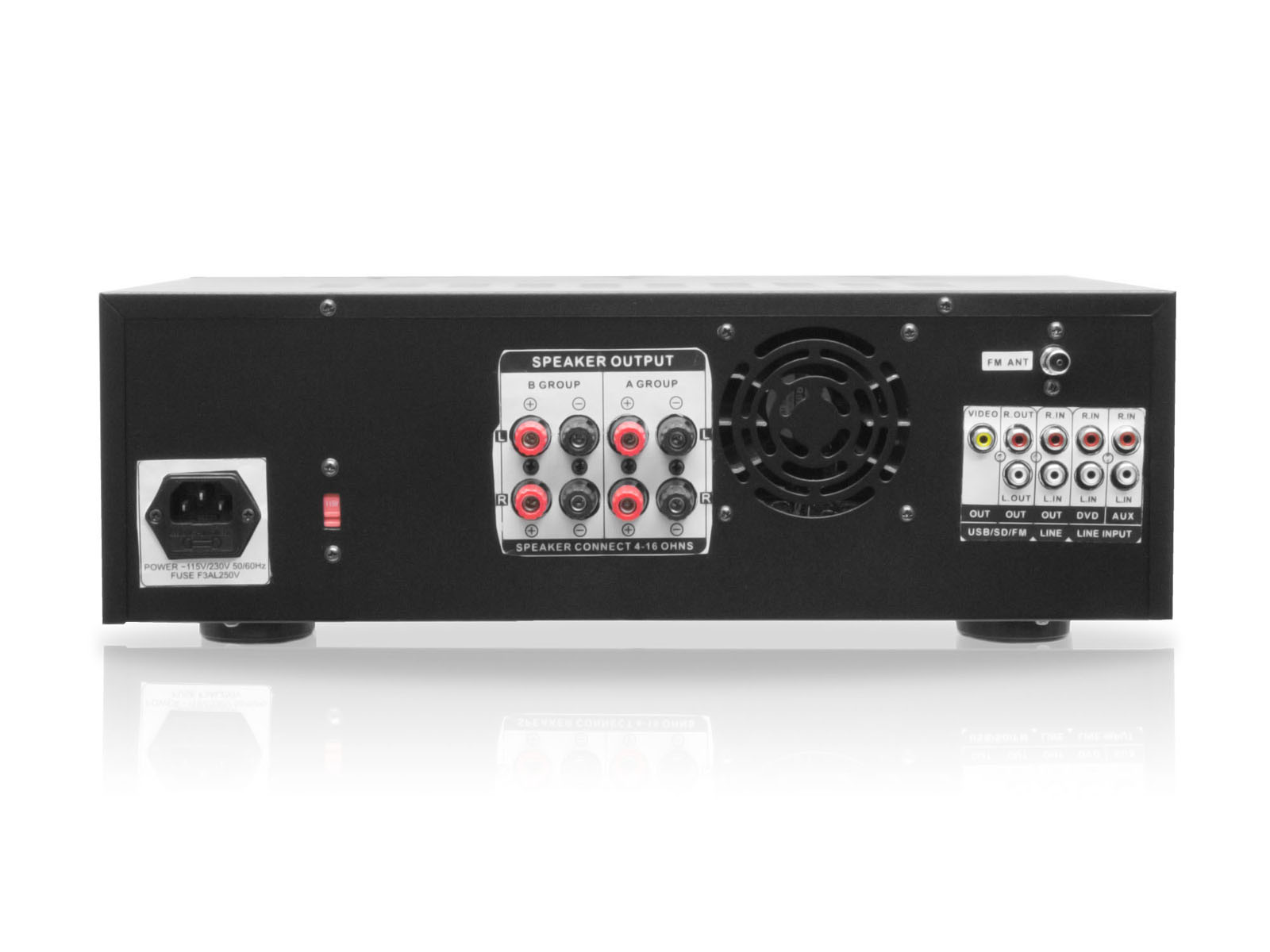 Technical Pro MM3000 Pro Bluetooth Mic Mixing Amplifier