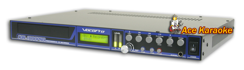 VocoPro CDR-1000PRO CD Recorder and Player