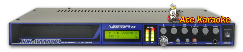 VocoPro CDR-1000PRO CD Recorder and Player