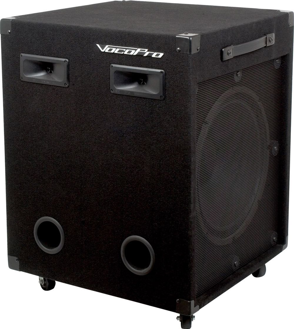 VocoPro VX-30II Stereo 15" Vocal Speaker System