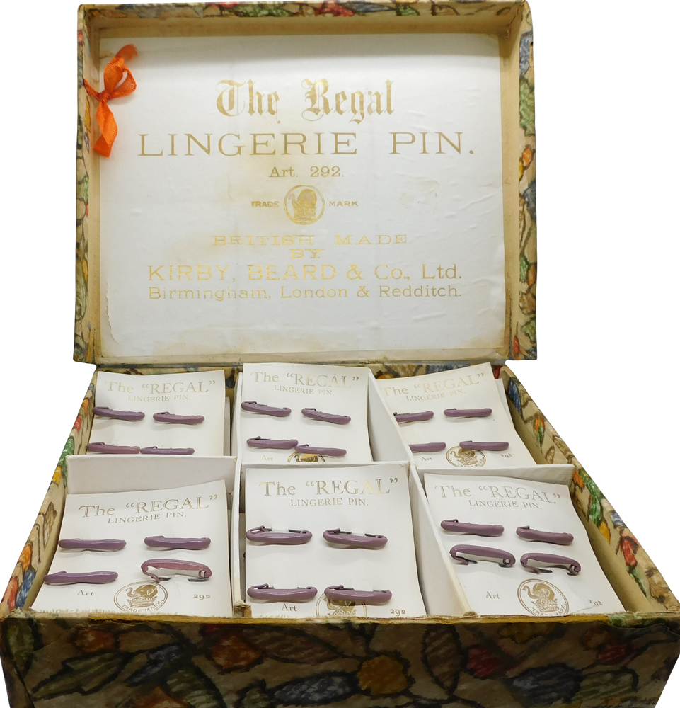 Antique The "Regal" Lingerie Pin Set on Original Card-multiples available