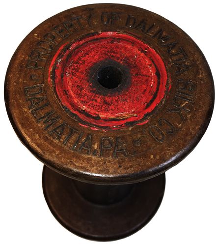 Vintage Wooden Industrial Spool