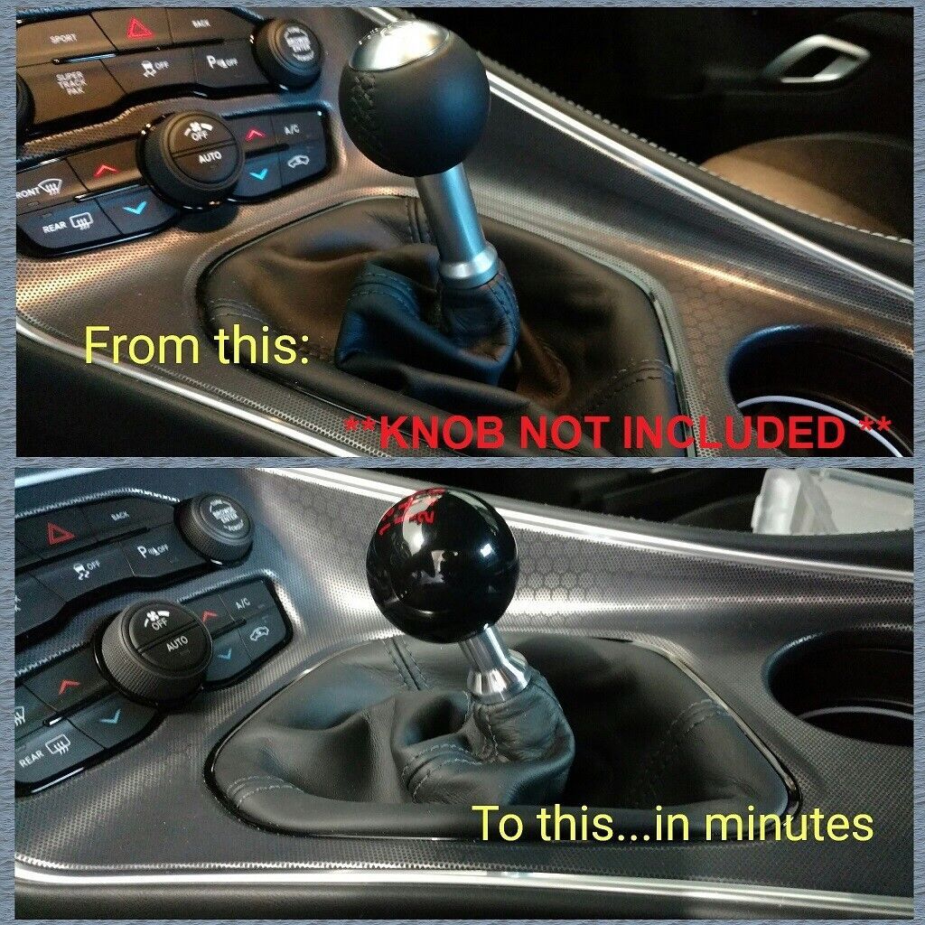 Lou's Short Stick Dodge Challenger 6 speed Threaded Shifter Stick (2015 ...