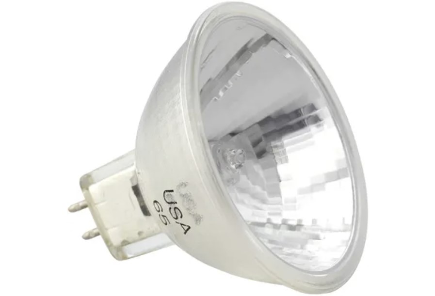 Eiko BAB-BLACK - 12V 20W 38 Deg. Mr16 Gu5.3 Base Black Back