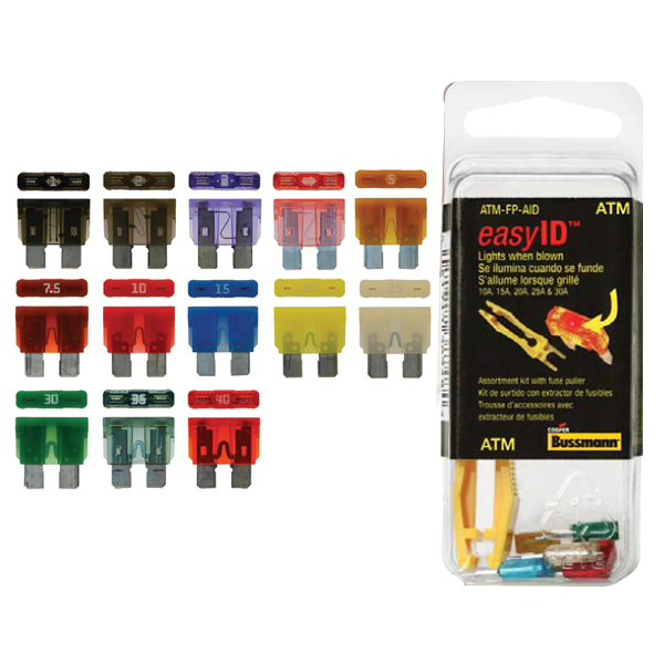 Bussmann BP/ATM-15-RP - Atm-15 Amp Blade Fuse 5 Per Card