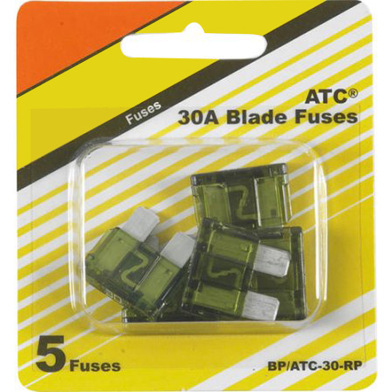 Bussmann BP/ATR-30-RP - Atr-30 Amp Blade Fuse 5 Per Card