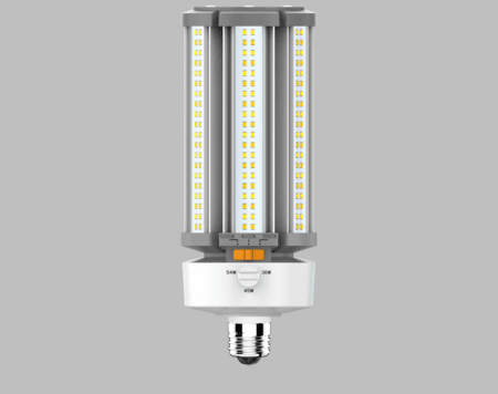 Eiko 12709 - LPS45CC/8FCCT/U/E26 - LED HID Corn Cob 45/36/27W 6525LM ...