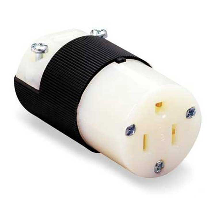 Hubbell HBL5269C - AC - Connector, 5-15, inline, female, Hubbell