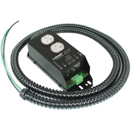 Lowell RPC-20-SHW Remote Power Control-20A 1 Duplex Outlet 6ft Flex ...