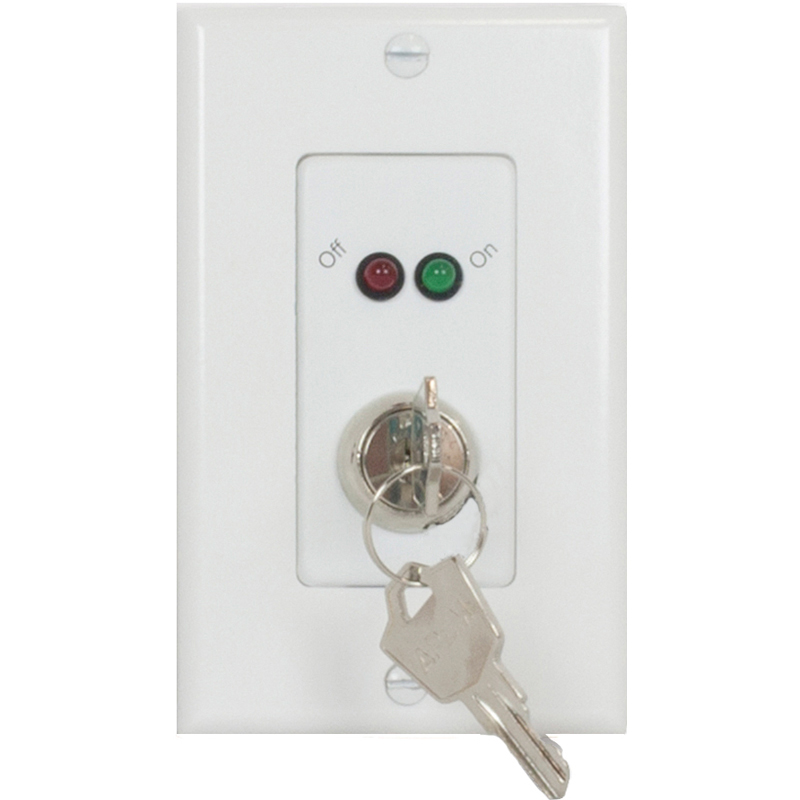 Lowell RPSW2-MKP-RJ Switch-Momentary SPST-Key Switch 2 Status LED 1 ...