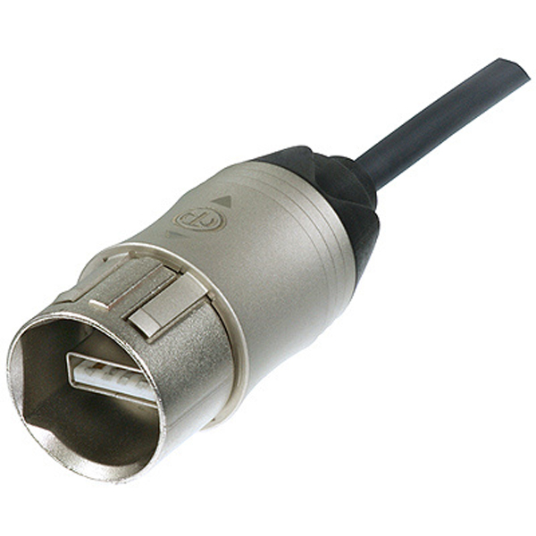 Whirlwind NAUSB - Connector - USB, Neutrik, chassis, feed-thru, Type A ...