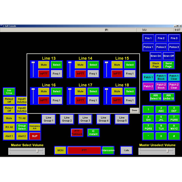 Telex Radio Dispatch F.01U.307.025 C-SOFT7 12L C-Soft 12-line Software