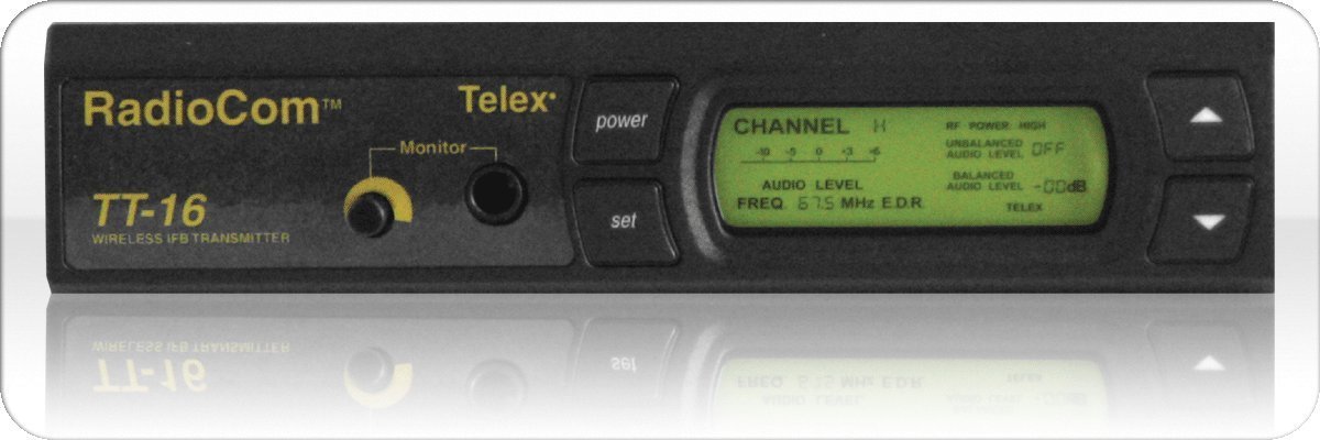 Telex Intercom TT-16, F.01U.117.808 - Wireless IFB Systems 16 channel ...