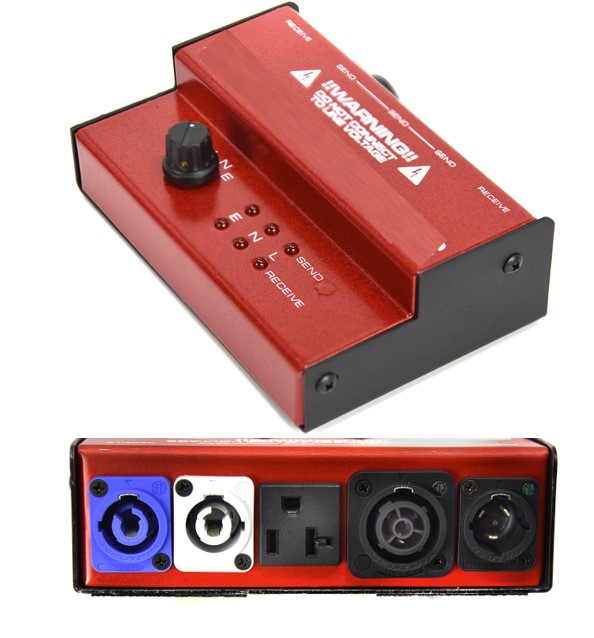 Whirlwind TLC - Tester - AC, True One, Powercon, Edison cables