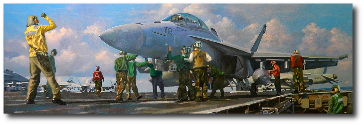 A Dangerous Symphony by Bryan Snuffer (FA-18F Super Hornet)