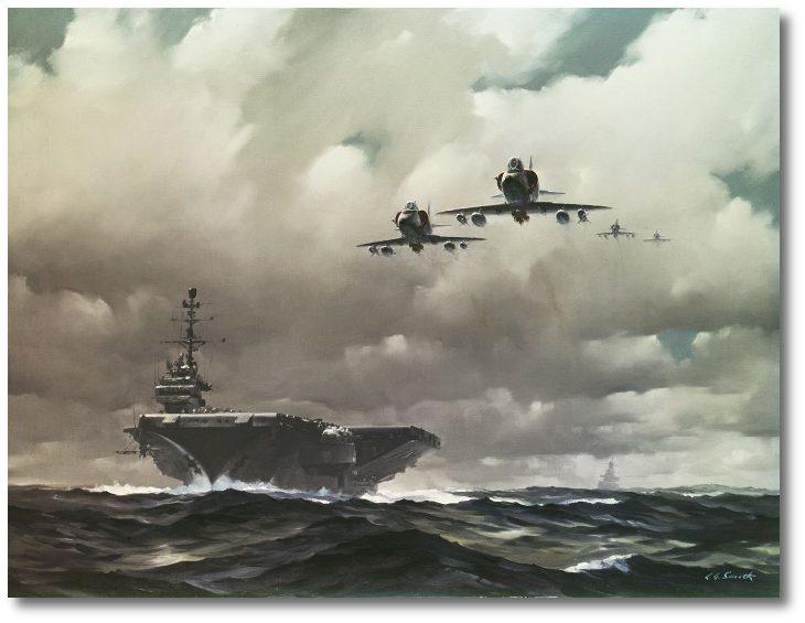 Coming At You by R.G. Smith (A-4 Skyhawk)