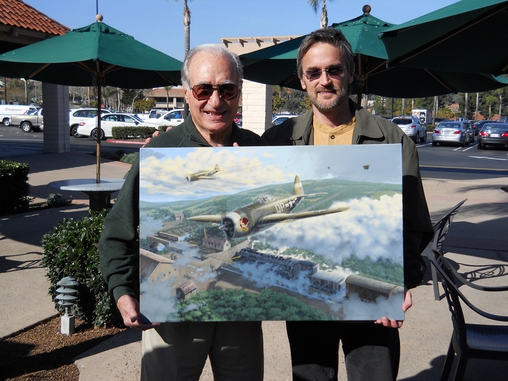 Devastating Thunder by Brian Bateman (P-47 Thunderbolt)