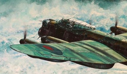 Low Pass Over the Möhne Dam by Anthony Saunders (Lancaster)