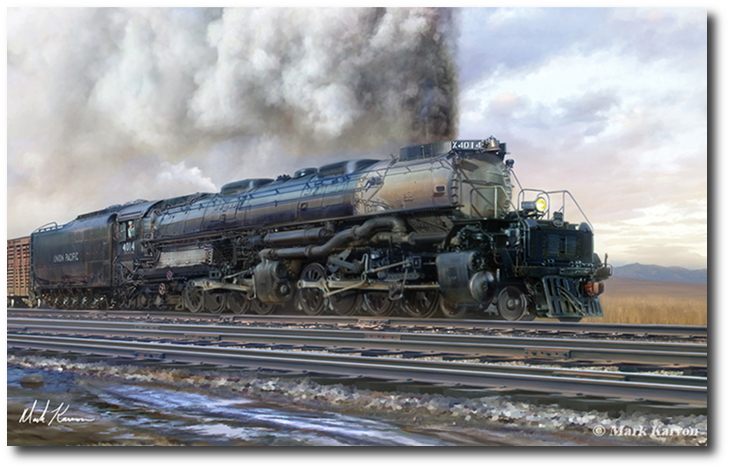 The Big Show by Mark Karvon (Union Pacific 4000 Class Big Boy)