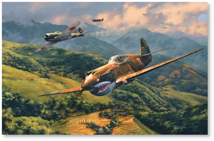 P40 Flying Tiger Wallpaper