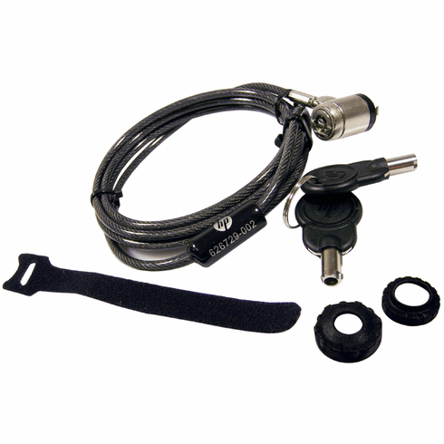 HP Keyed Notebook Cable Lock Assembly NEW 626746-002 Laptop Security ...