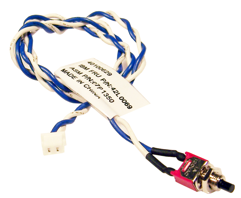 IBM 4694 POS 2-Wire 07P1350 Dump Switch Cable 42L0069 17in POS 40100629