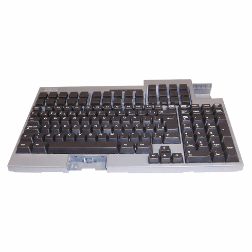 IBM CANPOS-2 MT-4800 POS 93Y1237 Modular NEW 65Y4647 Black-Key Iron Grey Keyboard